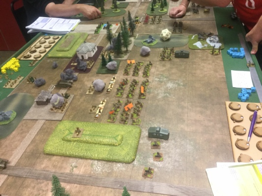 Square bashing day 2018